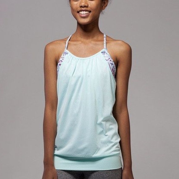Ivivva | Tops | Ivivva White Tank Top With Built In Purple And Blue ...